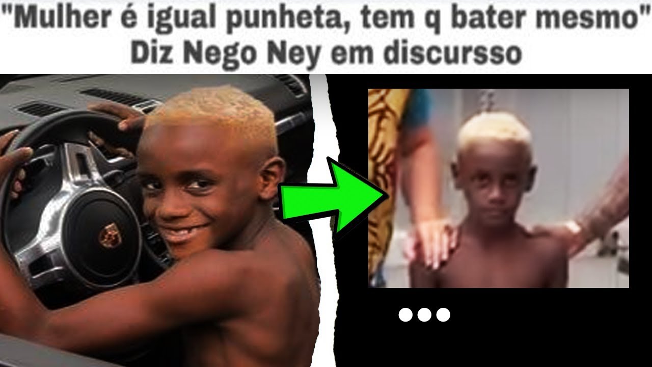 A Verdadeira HISTÓRIA do NEGO NEY - YouTube