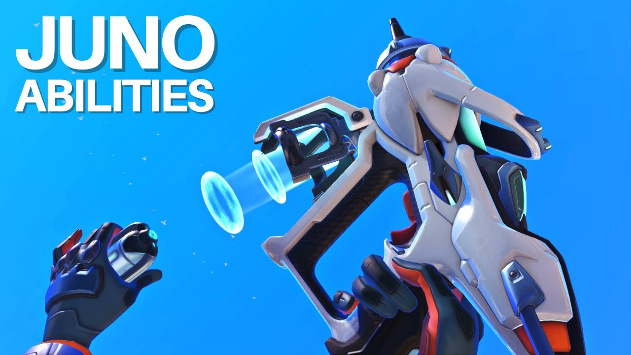 Overwatch 2 - Juno Abilities - Audiovisual Showcase - YouTube