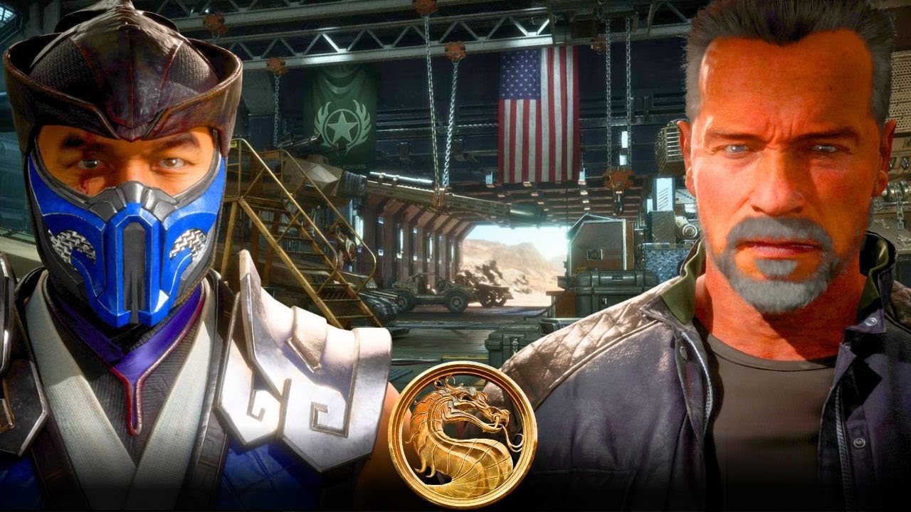 Mortal Kombat 11 - Sub-Zero Vs. The Terminator - YouTube