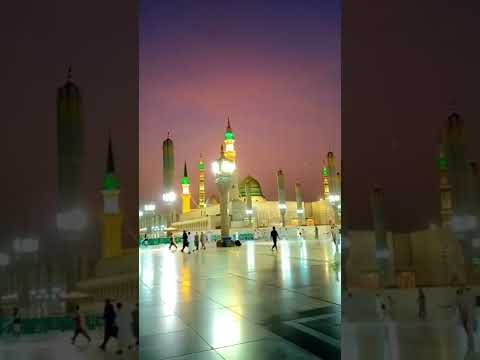 Akhri umr me kya runake dunya dekhu ab to ak hi dhun h ke madina dekhu//madina view//gumbade khazra