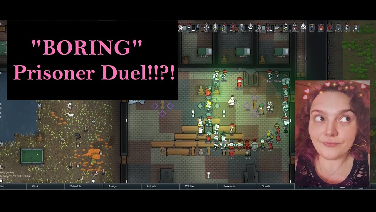 BoRiNg Zueshammer Gladiator Duel - RimWorld Ideology - YouTube