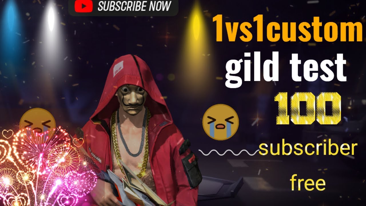 100 Subscriber Free Gil Test Free Fire Il FREE FIRE MAX LIVE - YouTube