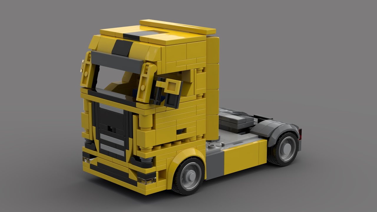 LEGO MAN TGX 2020 MOC - Free Instruction - YouTube