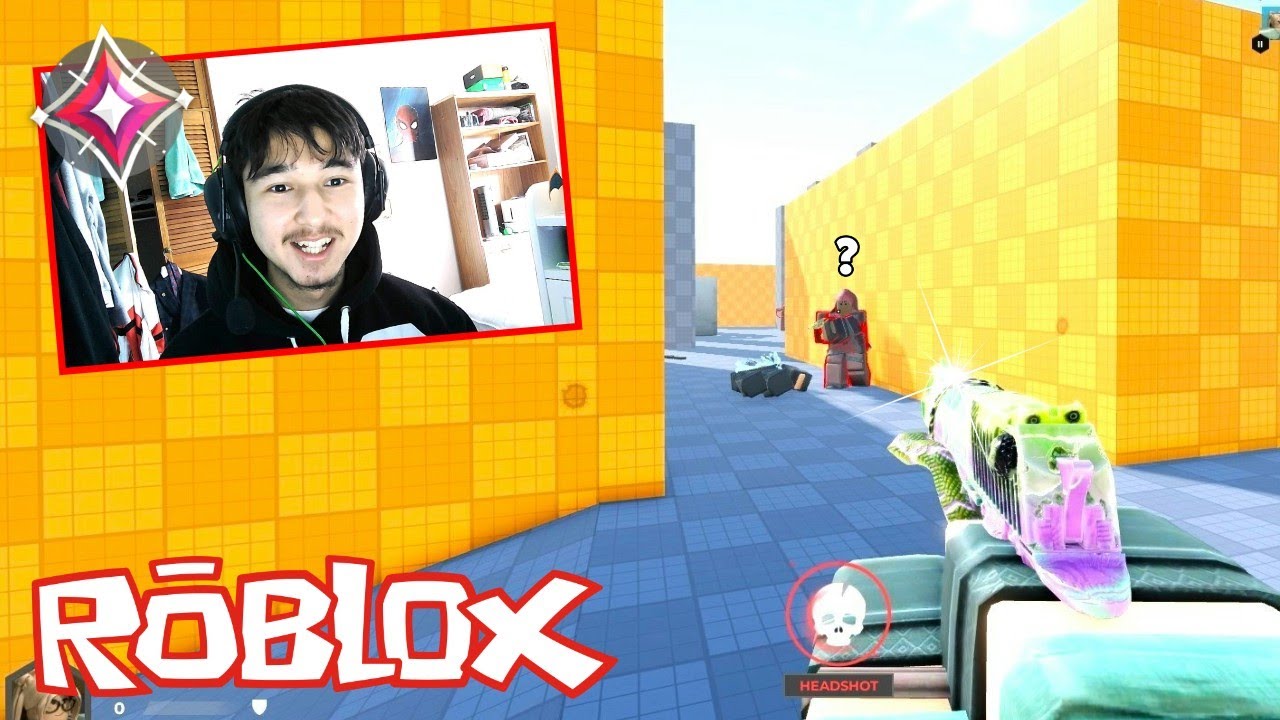 I PLAYED ROBLOX VALORANT BUT ONLY USED A DEAGLE!! (Rush Point) - YouTube