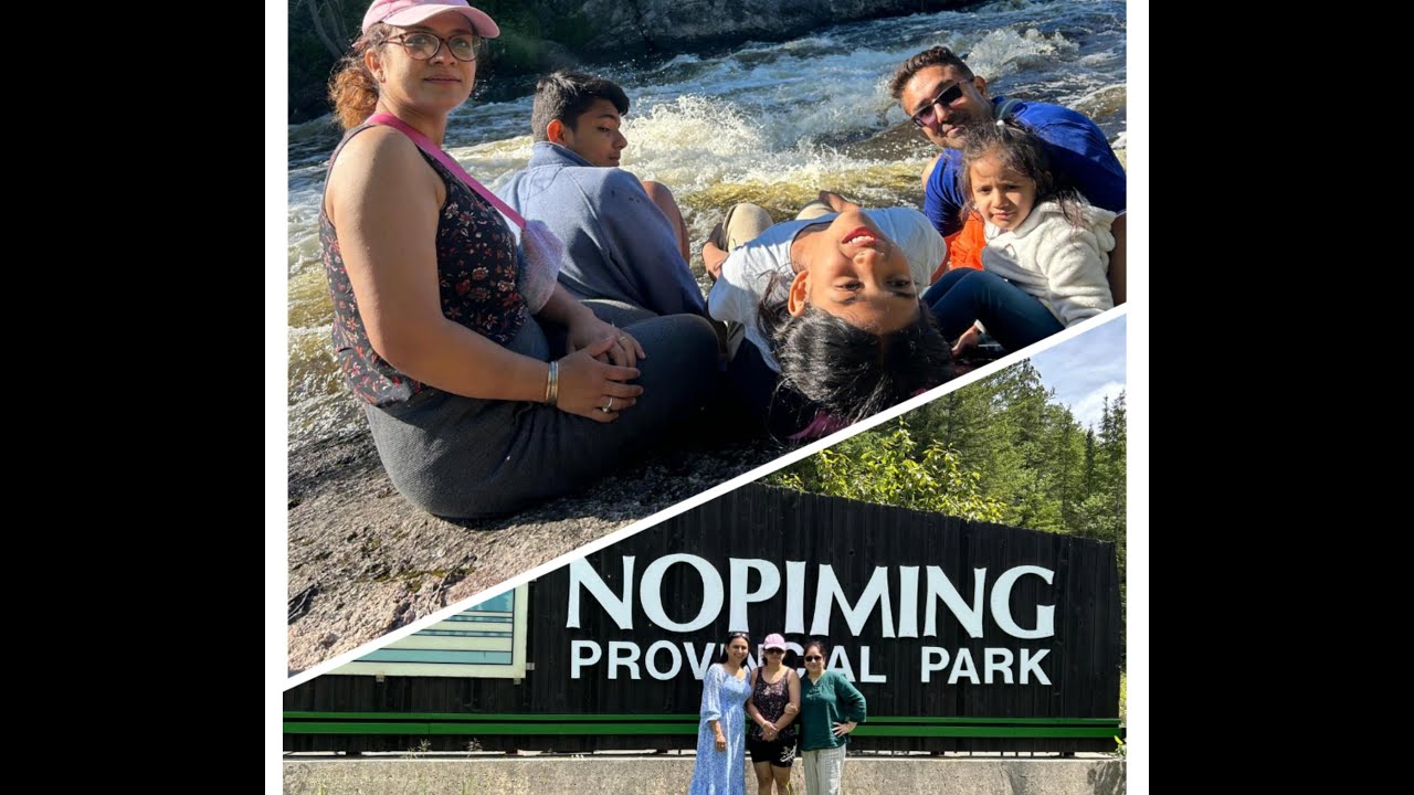 Tulabi falls, Nopiming Provincial Park, MB - YouTube