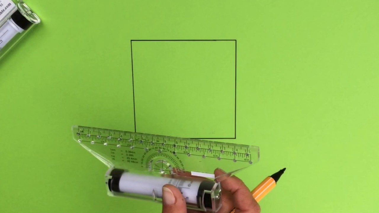 Rolling Ruler - draw quickly a 'heart' - YouTube