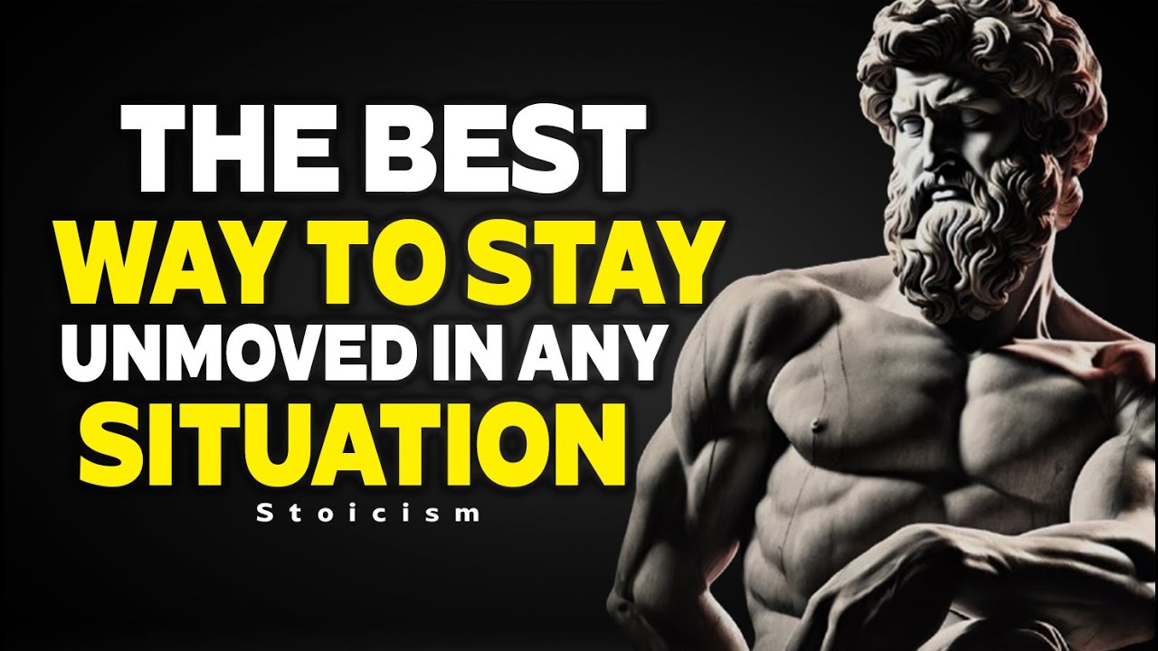 The BEST Way to Stay UNMOVED in Any Situation | Epictetus (Stoicism ...