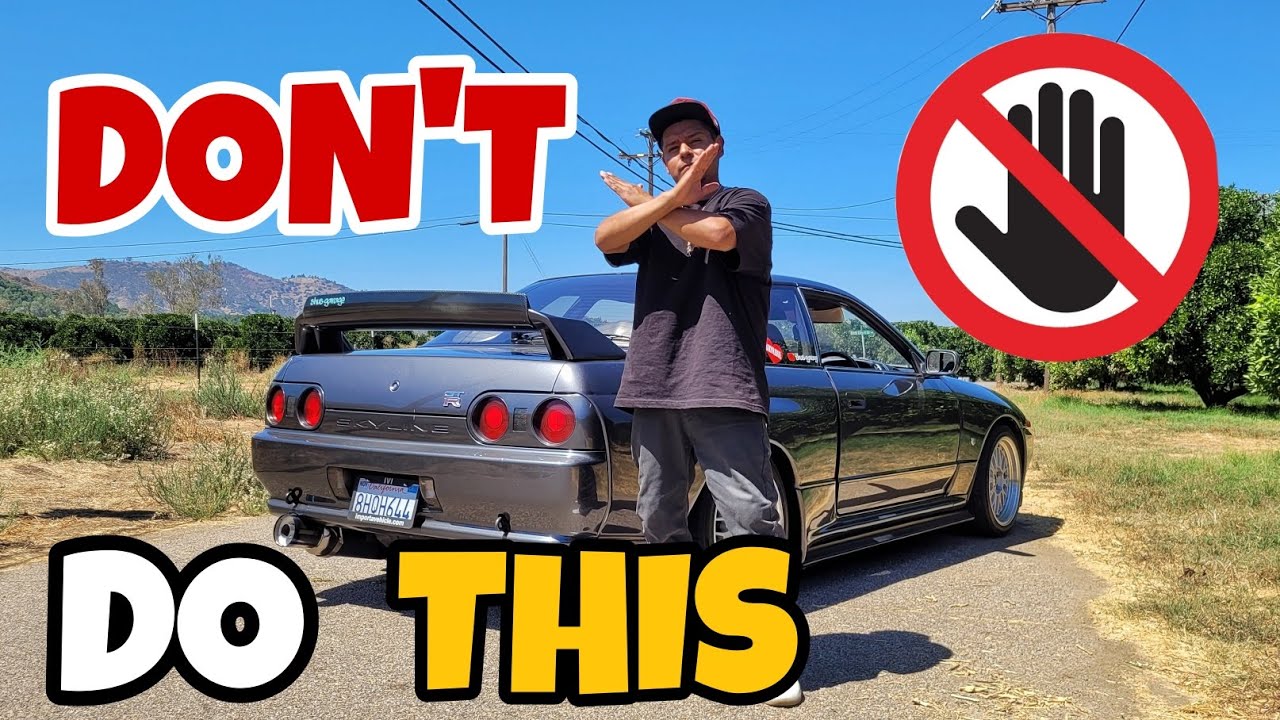 I Ruined MY R32 GTR - YouTube