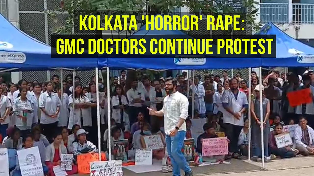 Kolkata 'Horror': GMC Doctors Continue Protest - YouTube