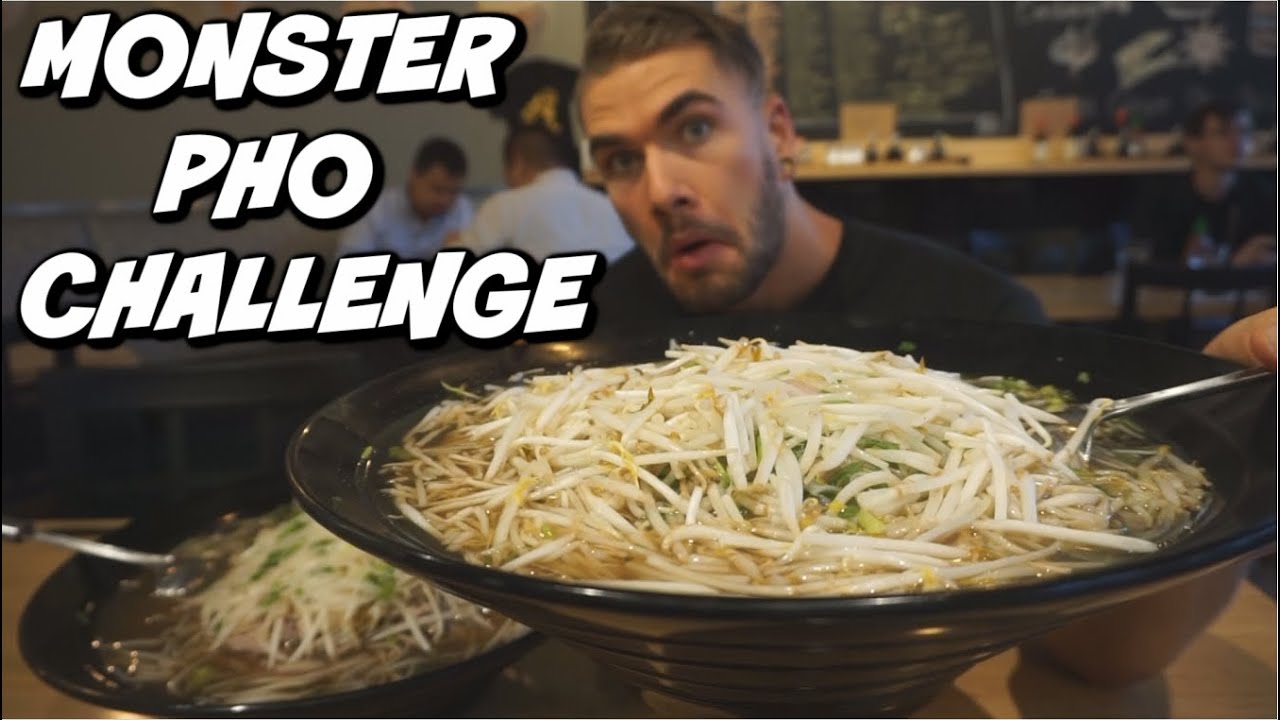 MASSIVE PHO CHALLENGE | ALBERTA'S BIGGEST | Vietnamese Pho Noodle Soup ...