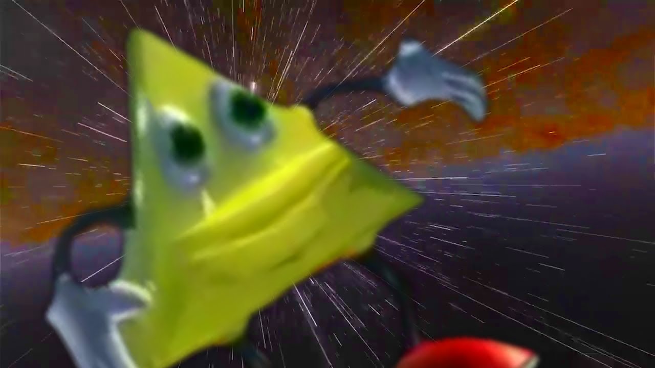 Yellow Dancing Triangle had too much caffeine... - YouTube