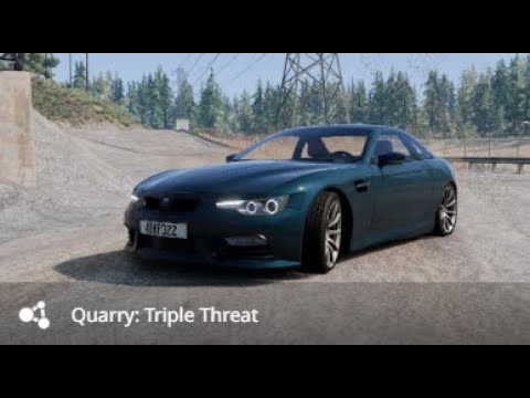 Quarry: Triple Threat [BeamNG Scenario] - YouTube