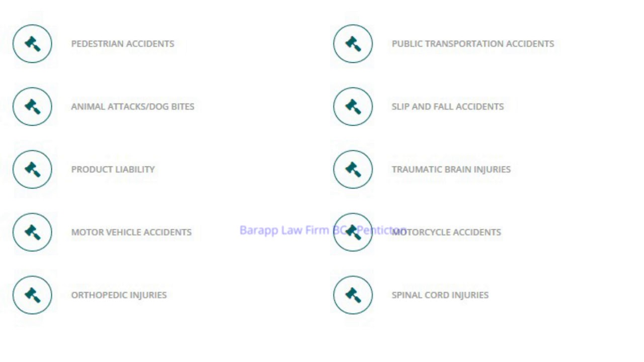 Personal Injury Lawyer Penticton - Barapp Law Firm BC - YouTube