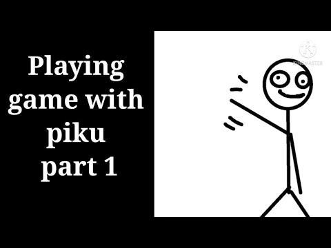 Playing game with piku - YouTube