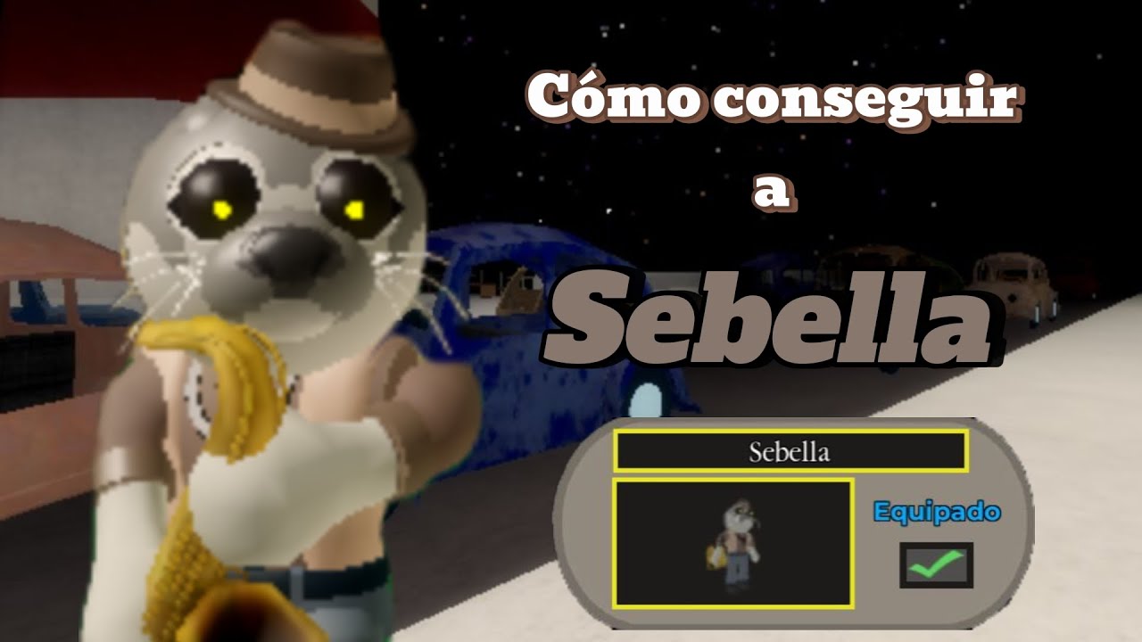Cómo conseguir a Sebella en Piggy But it's 100 players | Roblox - YouTube