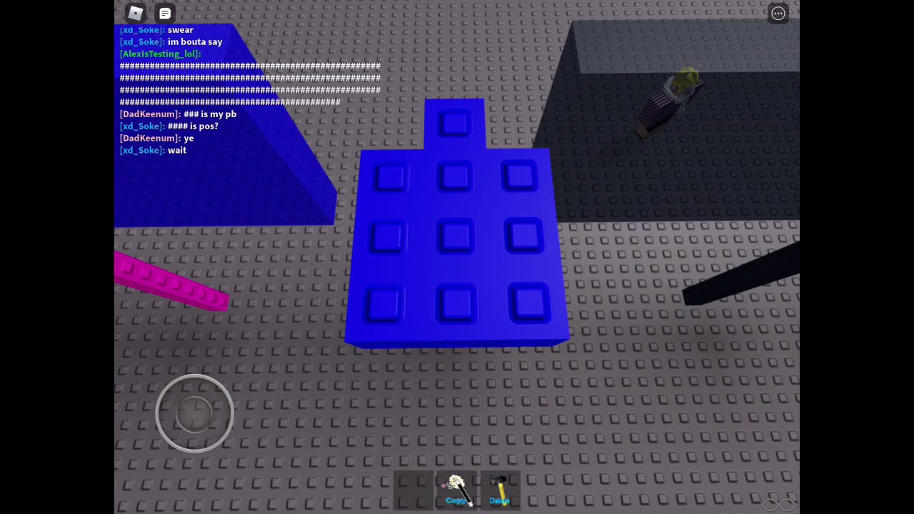 No Jump 8.5 Stud Jump On Mobile [ROBLOX] - YouTube