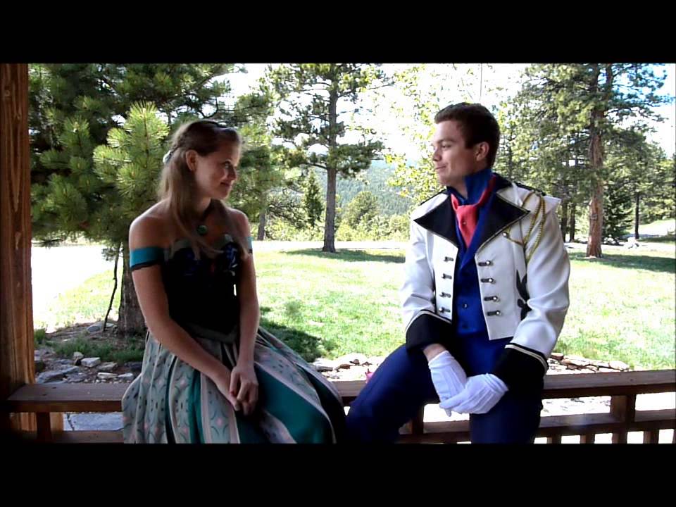 The Frozen Princess Proposal Announcement - YouTube