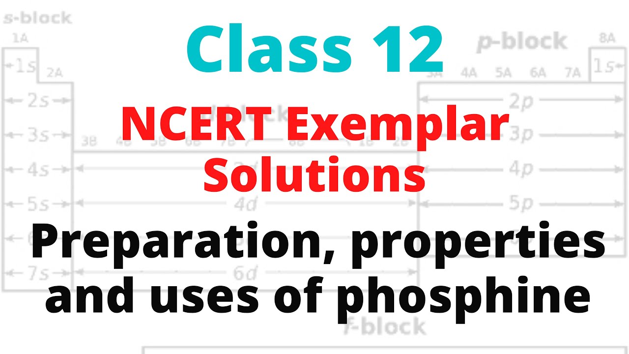 9 Preparation, Properties And Uses Of Phosphine - YouTube