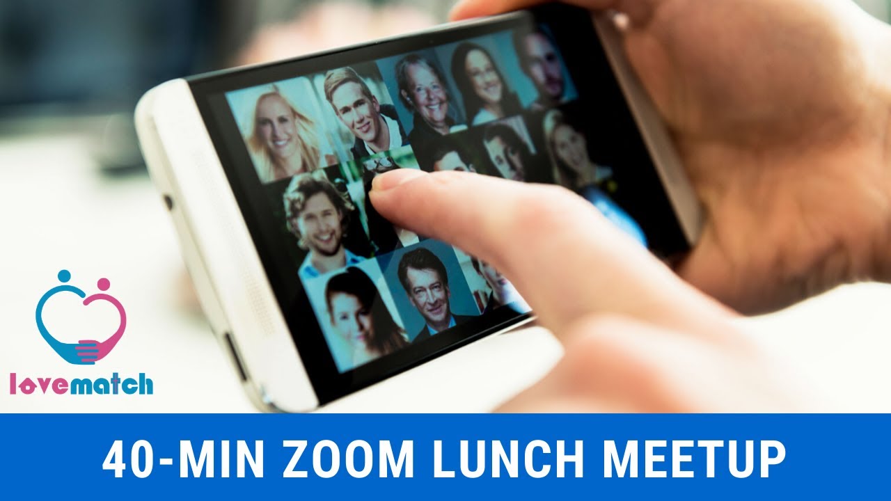40-min zoom lunch meetup - YouTube