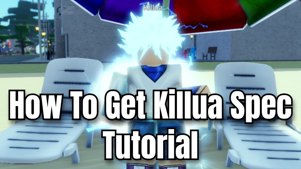 [ AUT ] How To Get Killua Spec Tutorial & Showcase - YouTube