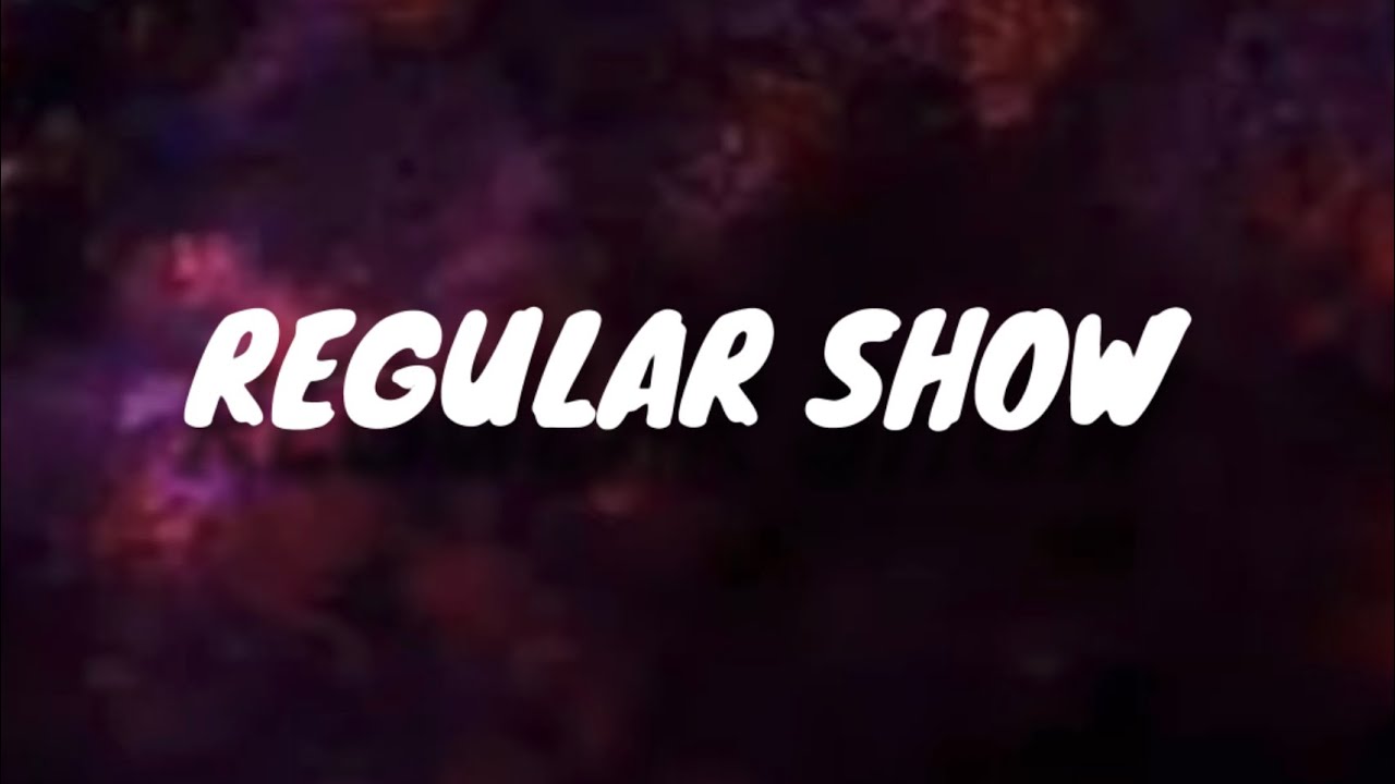 How your average regular show episode goes down - YouTube