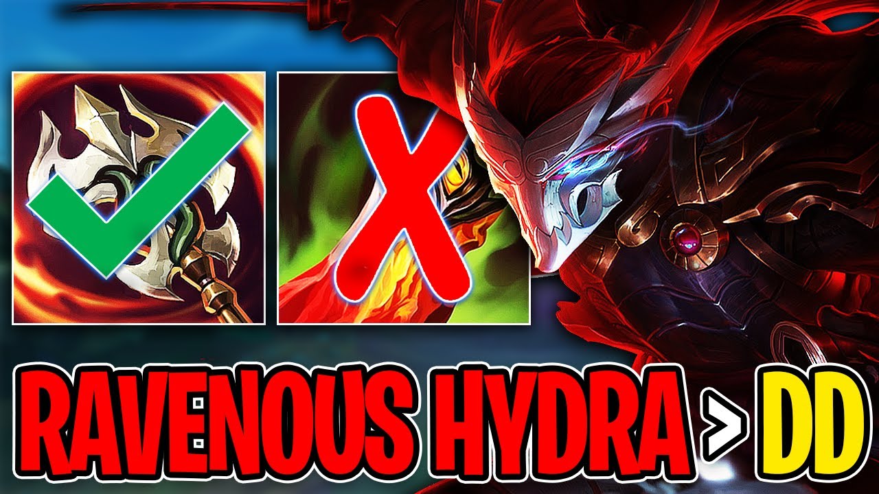 Build RAVENOUS HYDRA Instead Of DEATHS DANCE On YASUO! (OP IN SEASON 13 ...