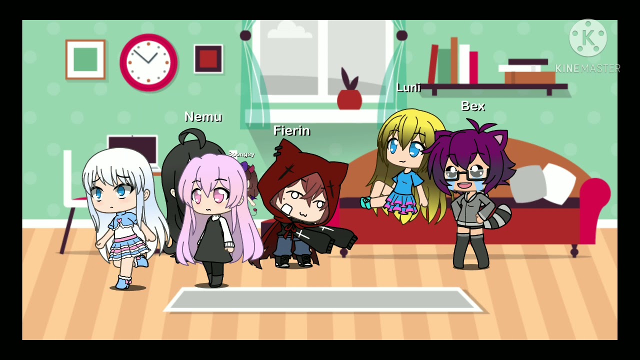 werewolf transformation kinen gacha life - YouTube