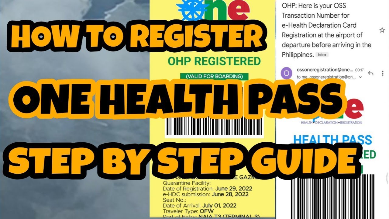 ONE HEALTH PASS REGISTRATION || polchardz vlog - YouTube