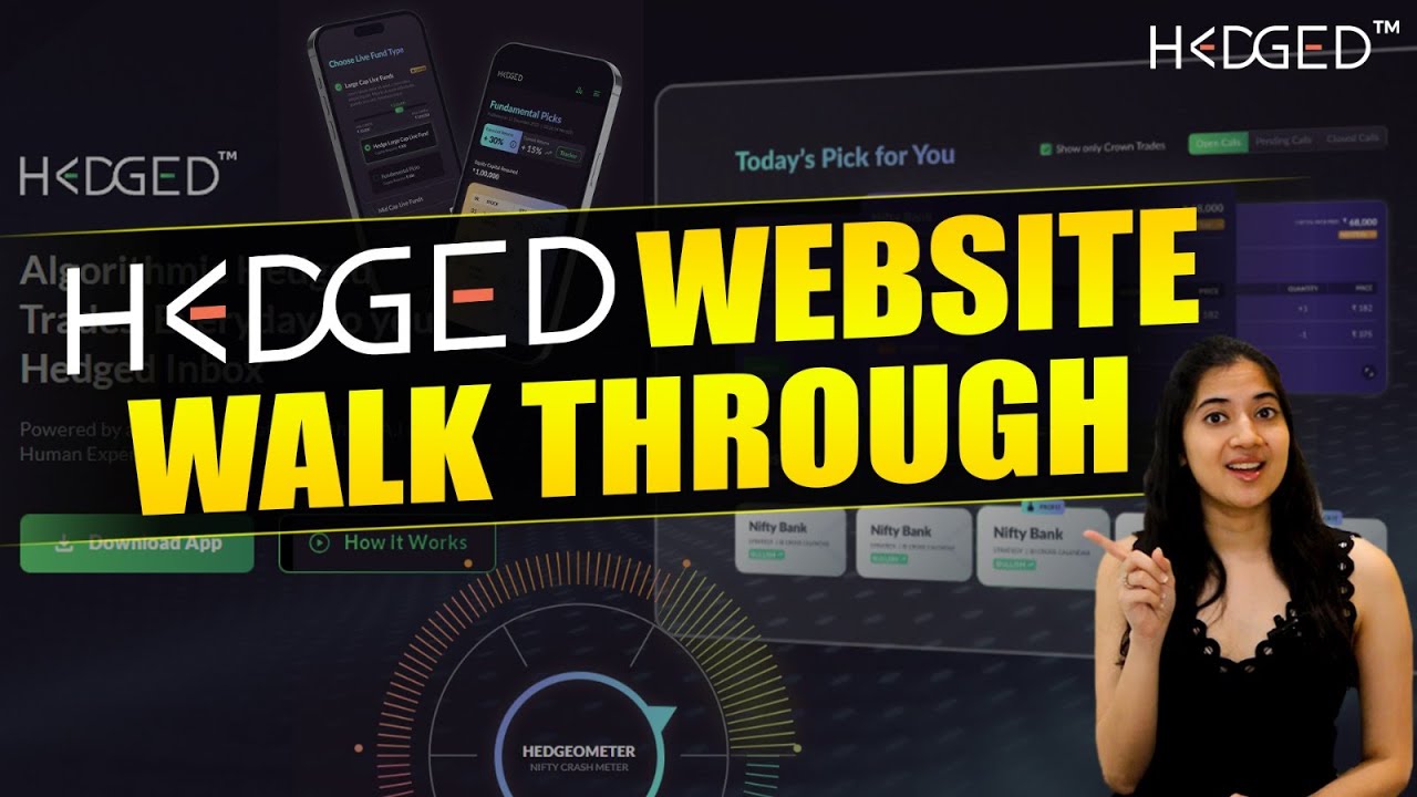 HEDGED WEBSITE WALKTHROUGH - YouTube
