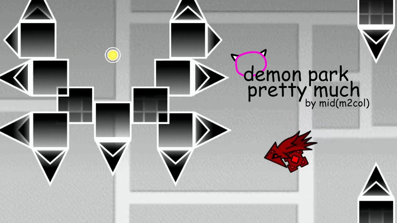(Medium Demon) demon park by M2coL 100% | Geometry Dash - YouTube
