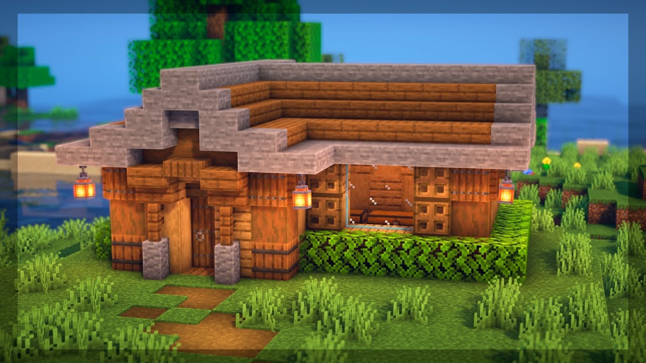 CASA SIMPLES NO MINECRAFT - TUTORIAL - YouTube
