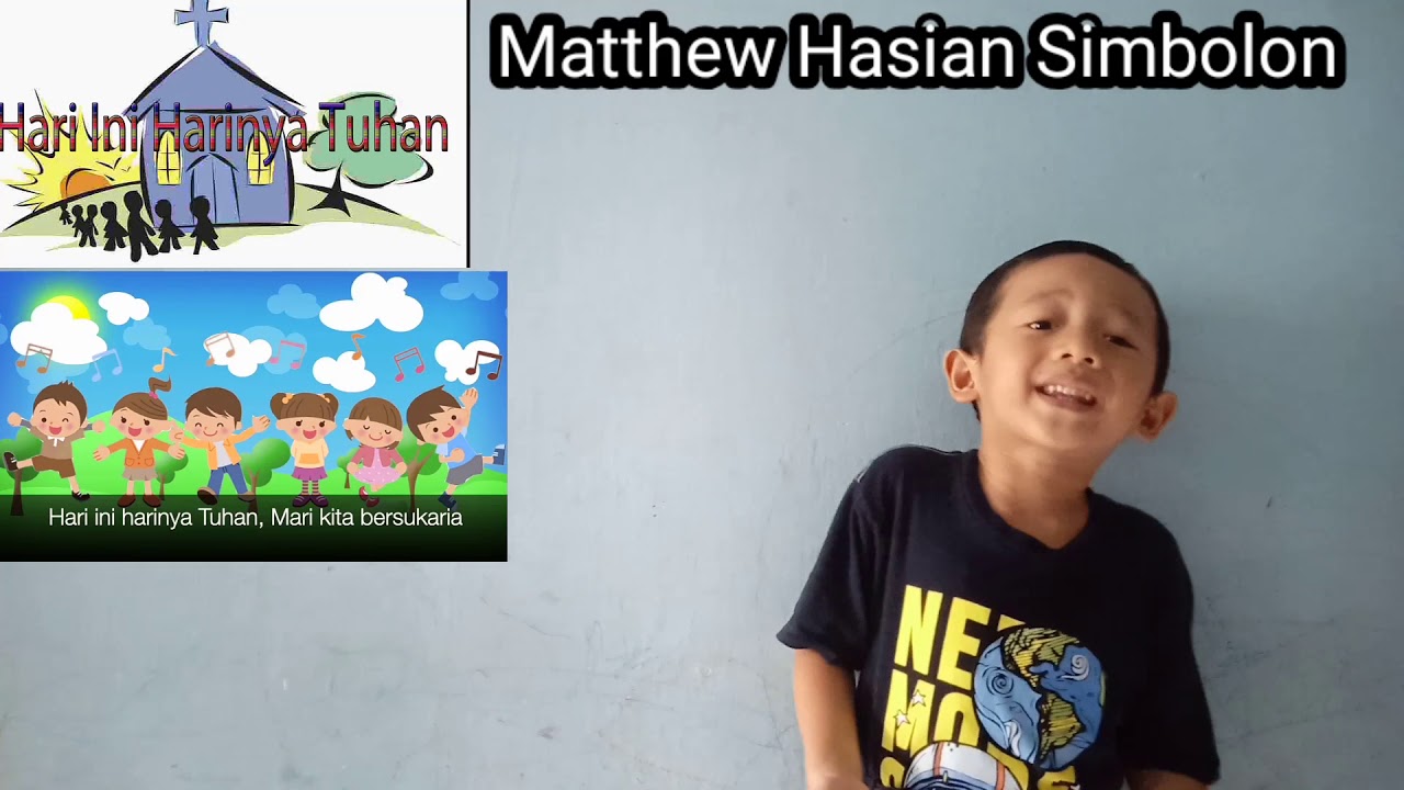 Lagu "Hari ini, hari ini, harinya Tuhan" by Matthew Hasian Simbolon ...