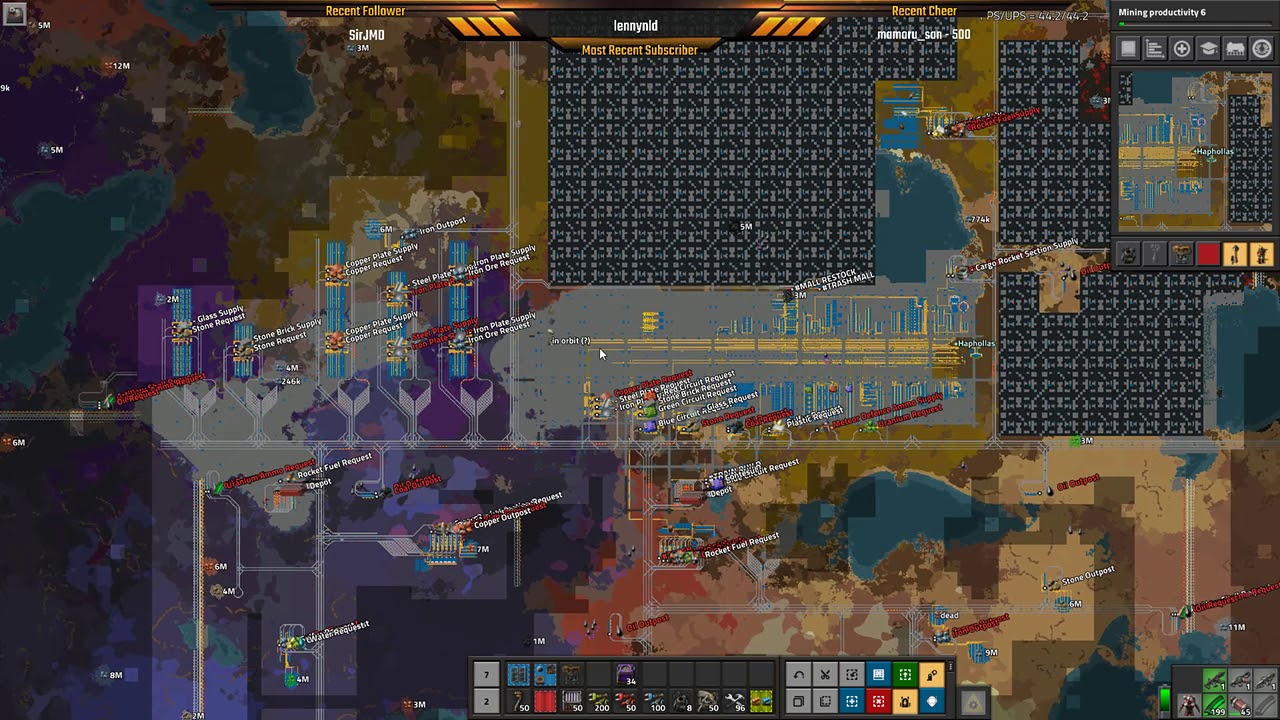 Factorio - Space Exploration - Day 44 - YouTube