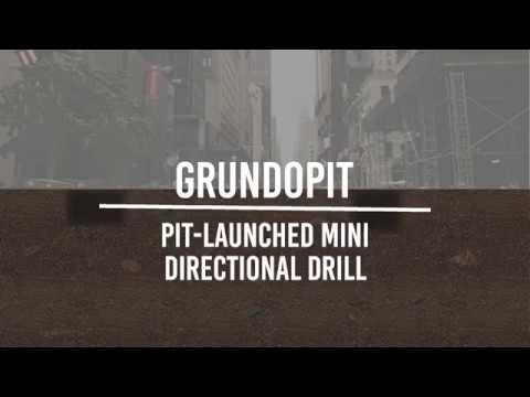 GRUNDOPIT® Pit-Launched Mini Directional Drill Animation | TT ...