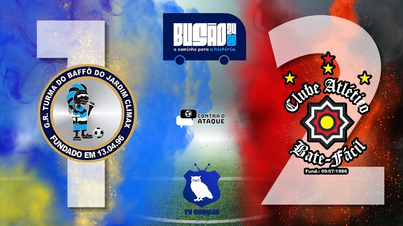 JOGO COMPLETO - TURMA DO BAFFO 1x2 BATE FÁCIL - COPA DO BUSÃO 24/25 ...