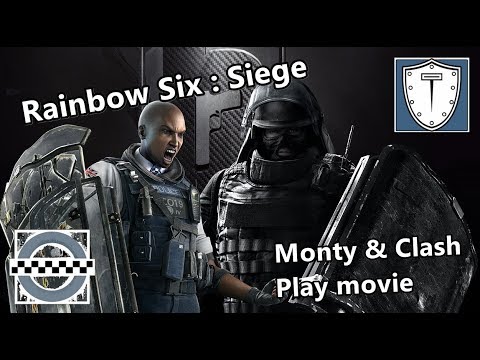 [R6S] Rainbow Six : SIege Shield operator Play movie [Montagne / Clash ...
