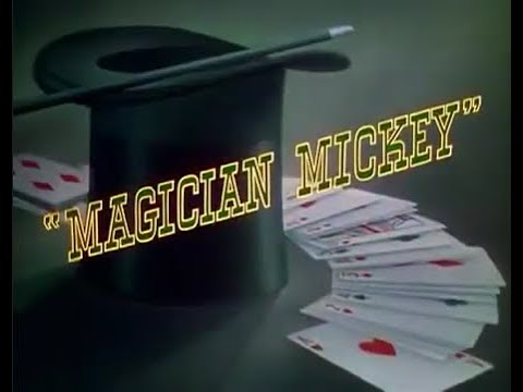 Disney Mickey Mouse Magician Mickey 1937 - YouTube