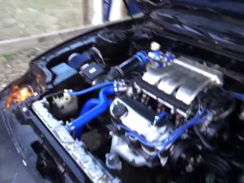 Firing up a fresh 6g72 SOHC engine - YouTube