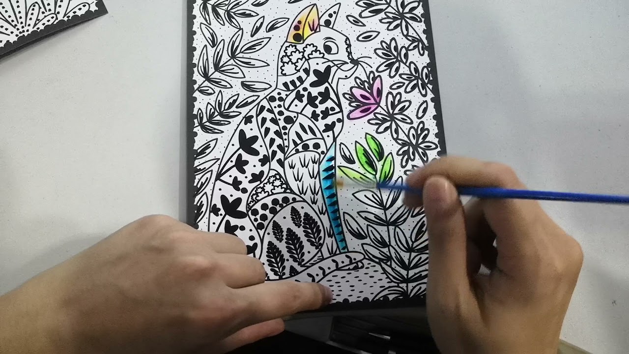 magic water paint - YouTube