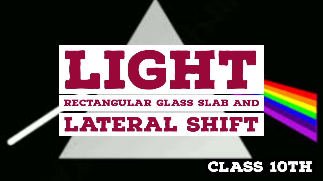 Light | Part 11 | Rectangular Glass Slab and Lateral Shift - YouTube
