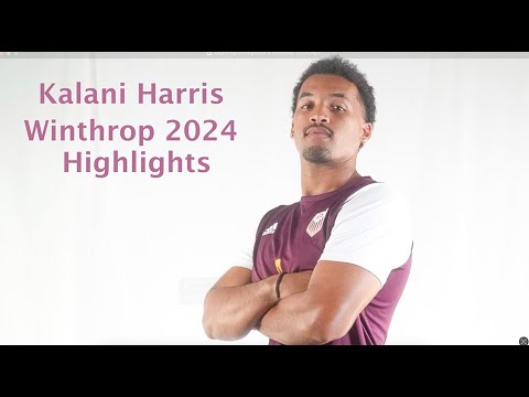 Kalani Harris Highlights Winthrop 2024 - YouTube