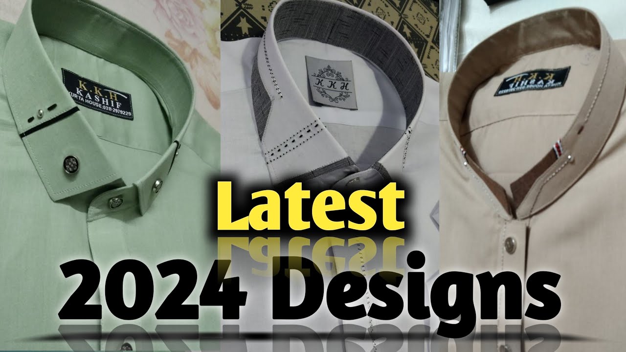 Latest 2024 kurta designs|Top 30+designs|men kurta ban patti designs ...