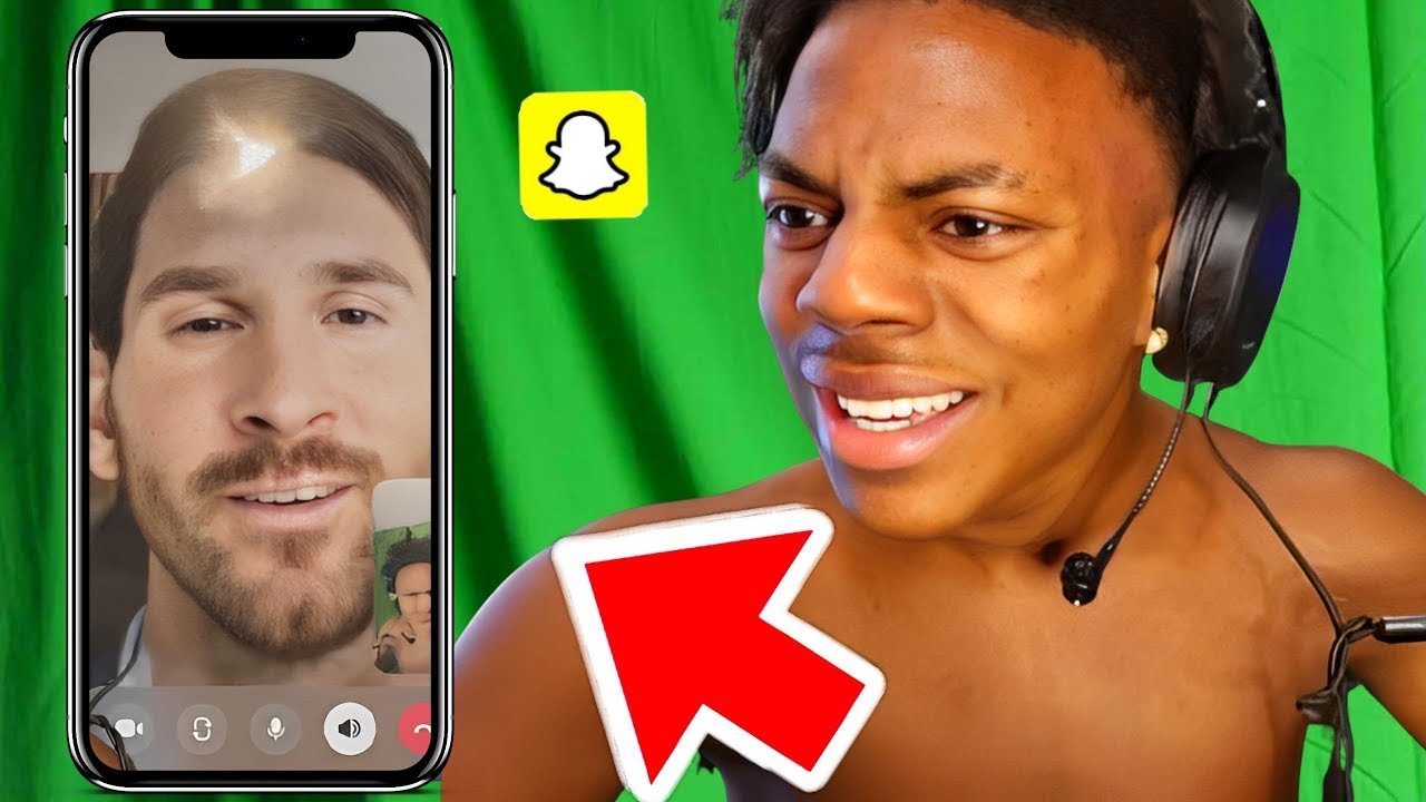 iShowSpeed First Time Using *SNAPCHAT* and Meets With MESSI...... - YouTube