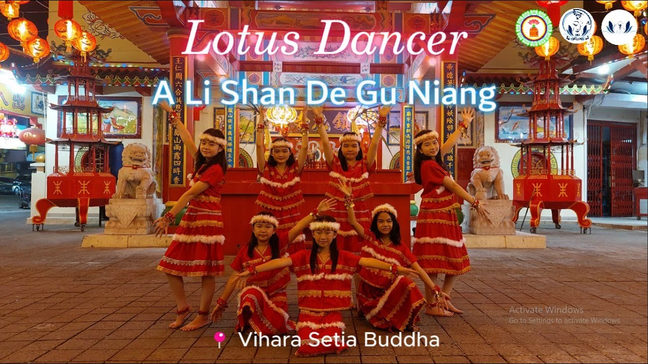 [Dance Cover] A Li Shan De Gu Niang - 阿里山的姑娘-by : Lotus Dancer- Vihara ...