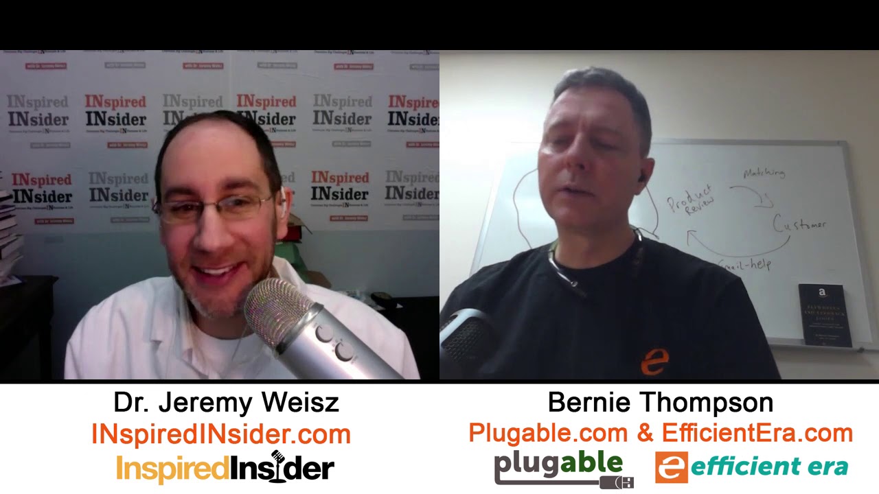 Bernie Thompson of Plugable & EfficientEra on InspiredInsider with Dr ...