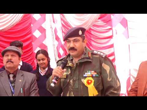 NCC Affiliation | Col. Karan Pathania | 2 pb bn jalandhar | SVM School ...