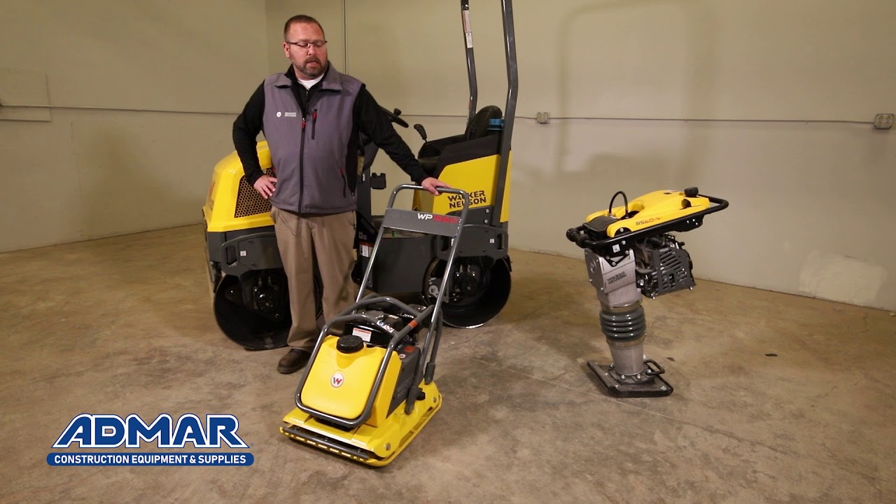 Wacker Neuson Plate Tamper Overview - YouTube