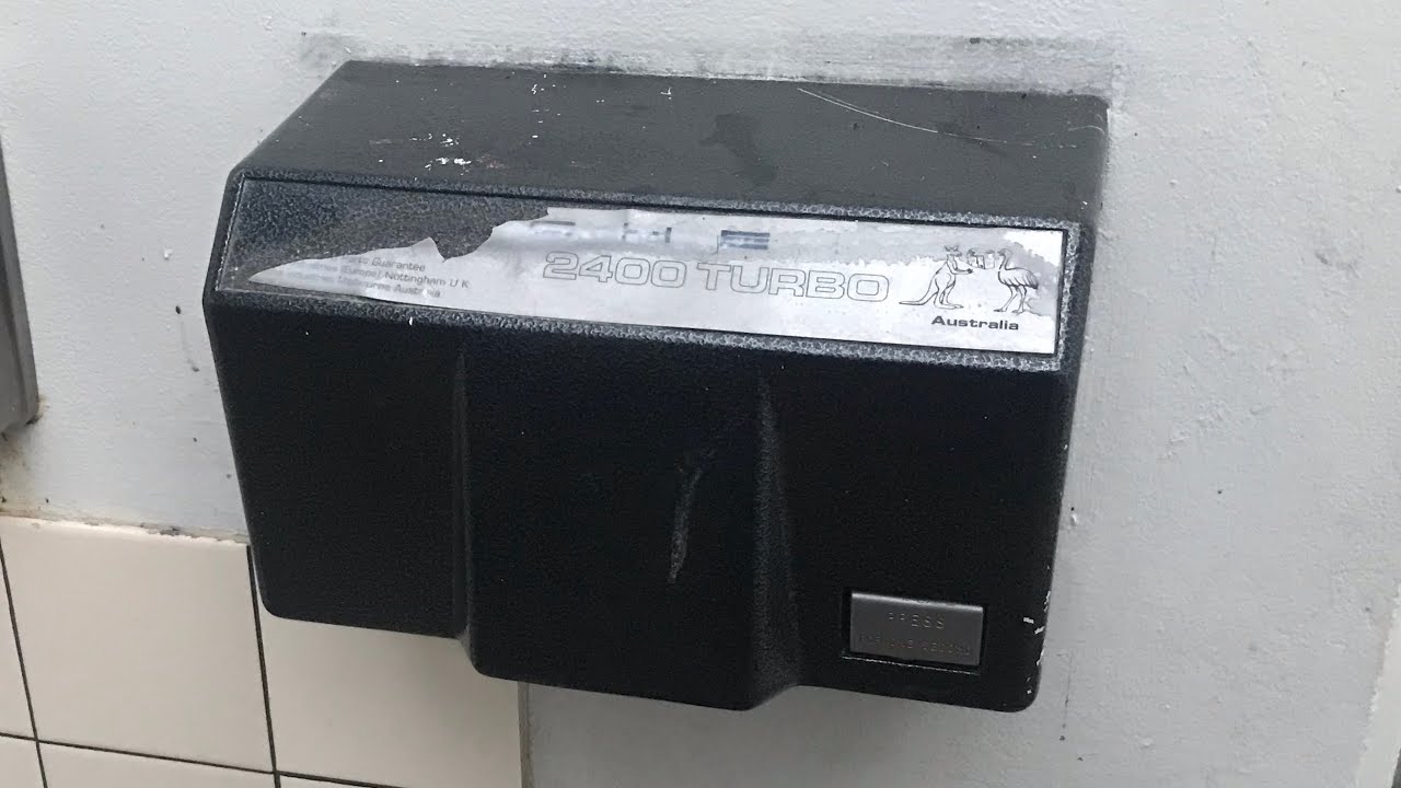 Rare Roache 2400 Turbo Hand Dryer at A Rest Area next to Lake George ...