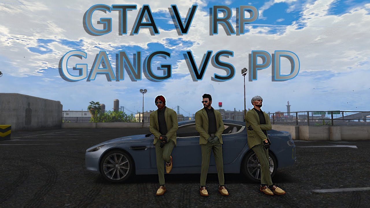 GTA 5 RP Gang Progression With Gang Members| Let's GO | 🔴 - YouTube