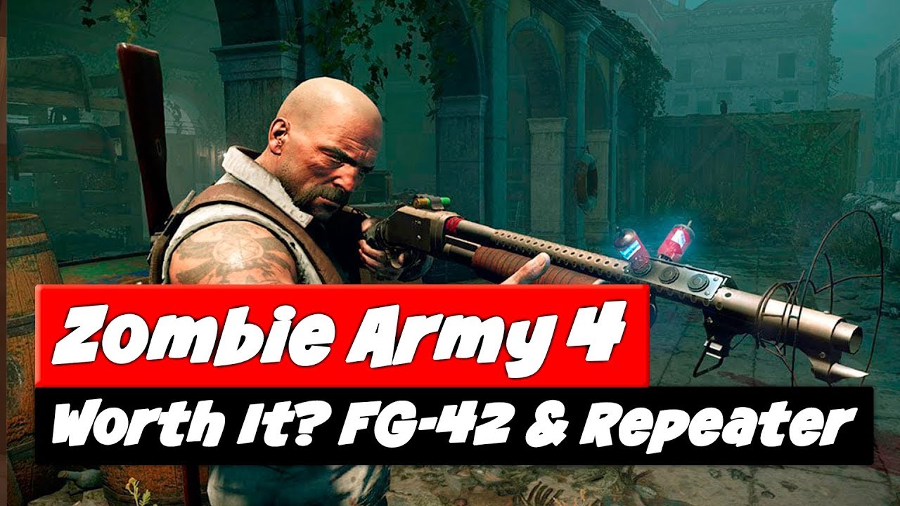 Zombie Army 4 DLC Weapons | FG42 and Repeater REVIEW - YouTube